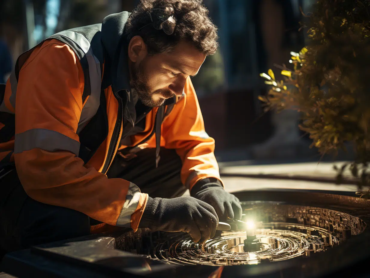 Rue Michel de Gaillard – Pose d’une chambre télécom – Site officiel de la ville de Longjumeau
